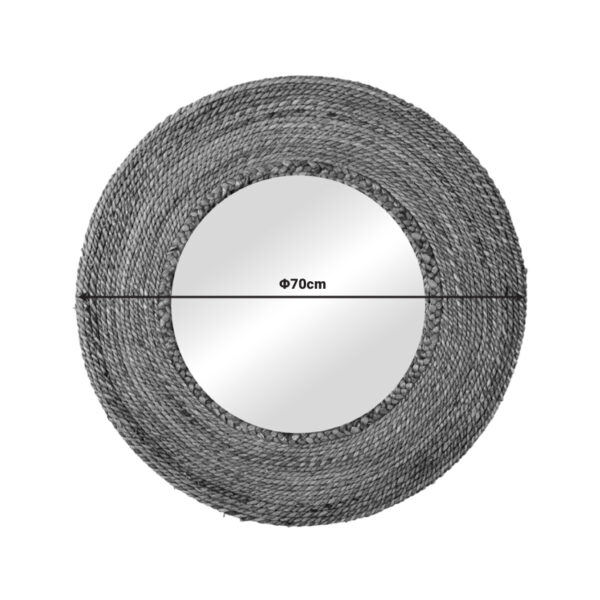 Огледало Encere Inart банана дрво во природна нијанса D70x5cm – Складиште™